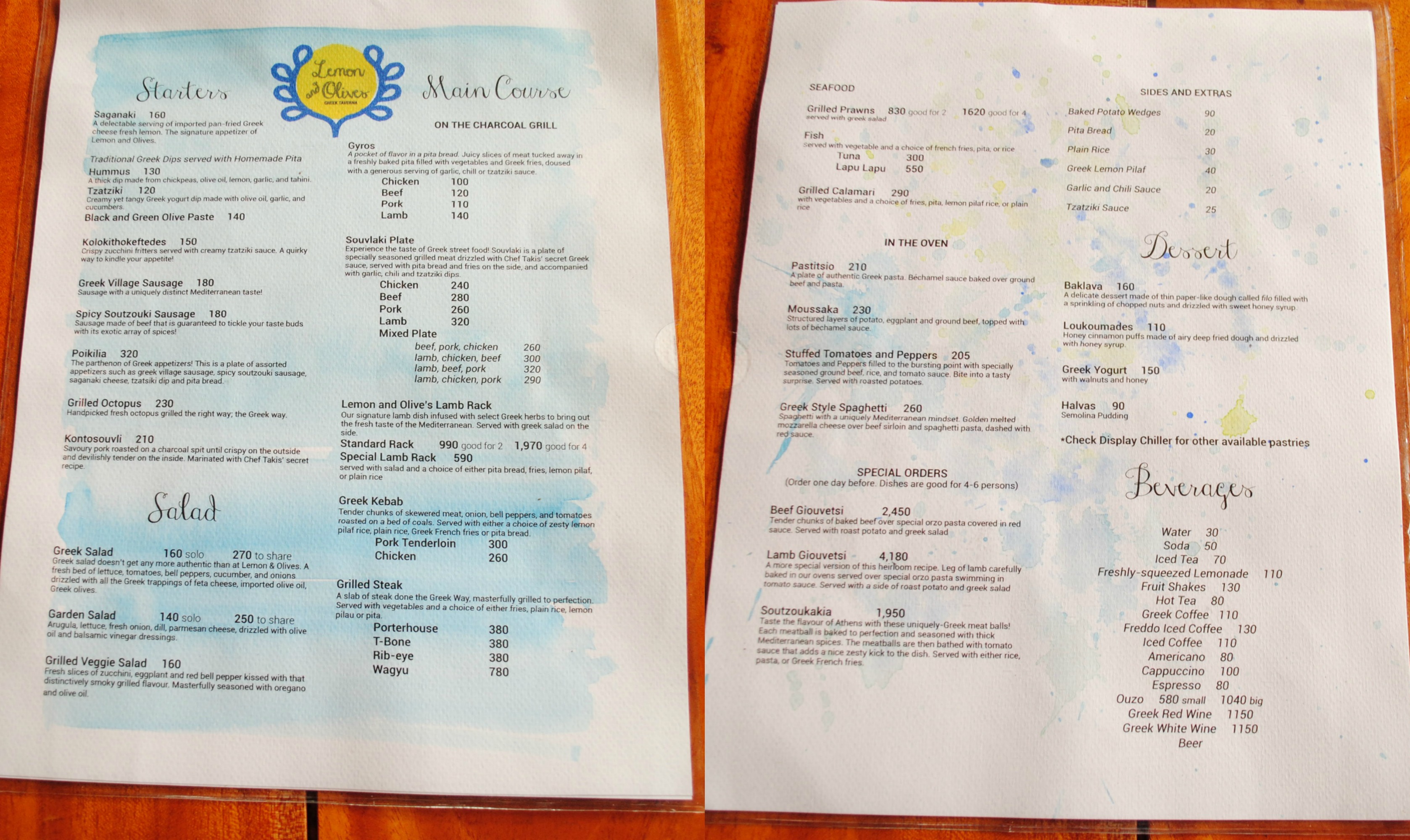 Let’s Eat: Lemon & Olives (Baguio City) – No Juan Is An Island