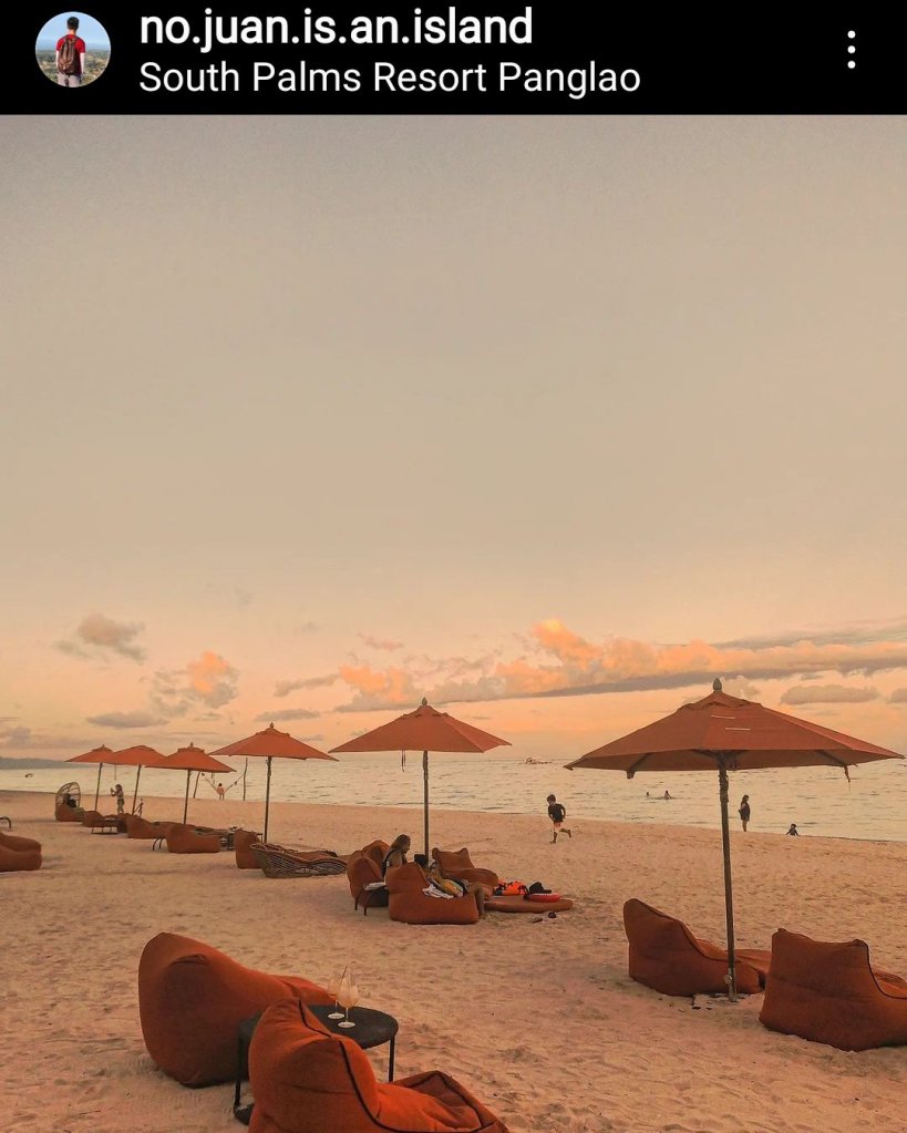 South Palms Resort and Bolod Beach (Bohol 🇵🇭) – No Juan Is An Island